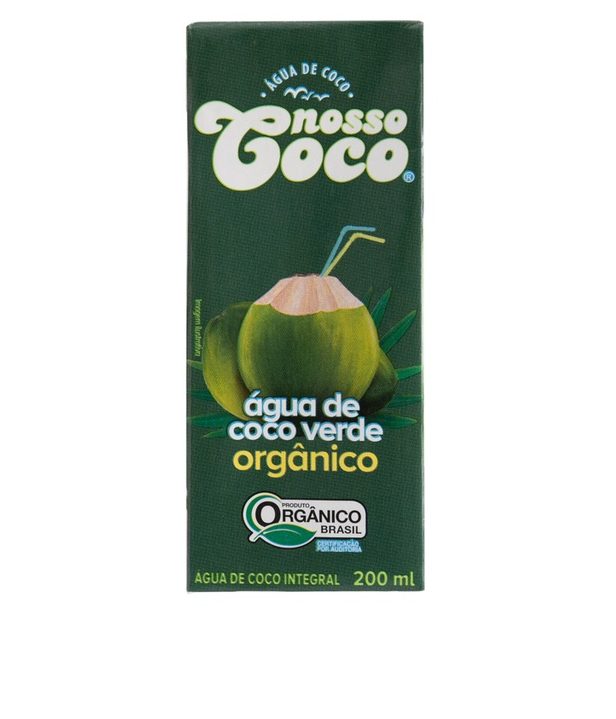 Agua de Coco Orgânica 200g Nosso Coco - Armazém do Campo - Rio de Janeiro